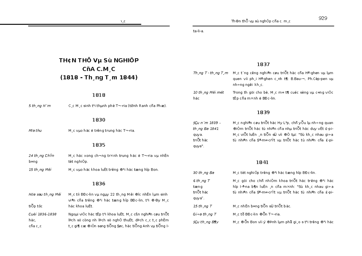 Tap01m31 - tltk - TH¢N THÕ Vμ Sù NGHIÖP CñA C ̧C (1818 - Th ̧ng T ̧m 1844) 1818 5 th ̧ng N ̈m C ...