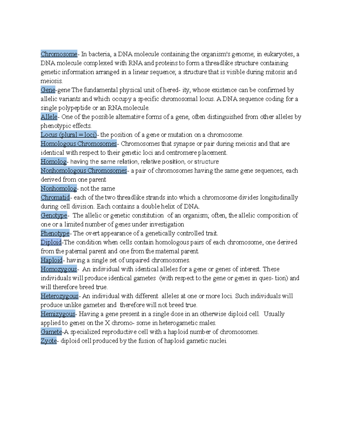 Genetics and Evolutionary Biology termonology - Chromosome- In bacteria ...