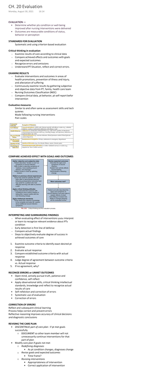 Ch 20 - evaluation - Evaluation Chapter 20 Evaluation- is the crucial ...