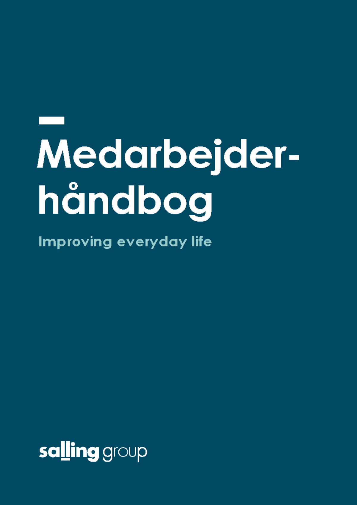 Medarbejderhaandbog - Hajangreb kdkeke - Medarbejder- håndbog Improving ...