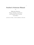 Differential Equations with Applications and Historical Notes - George ...