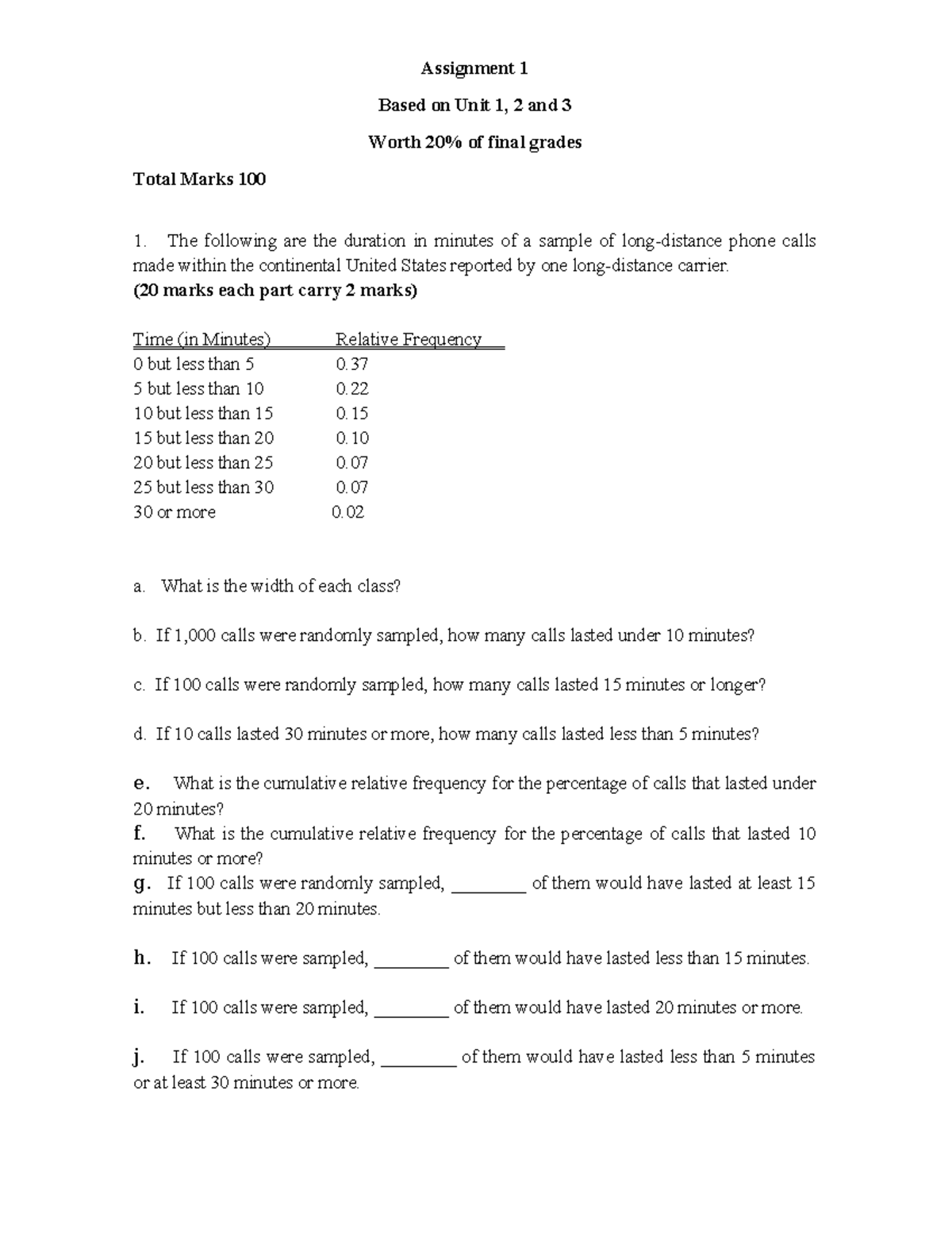 Assignment 1 (2) 1 - MbAf 504 - Assignment 1 Based on Unit 1, 2 and 3 ...