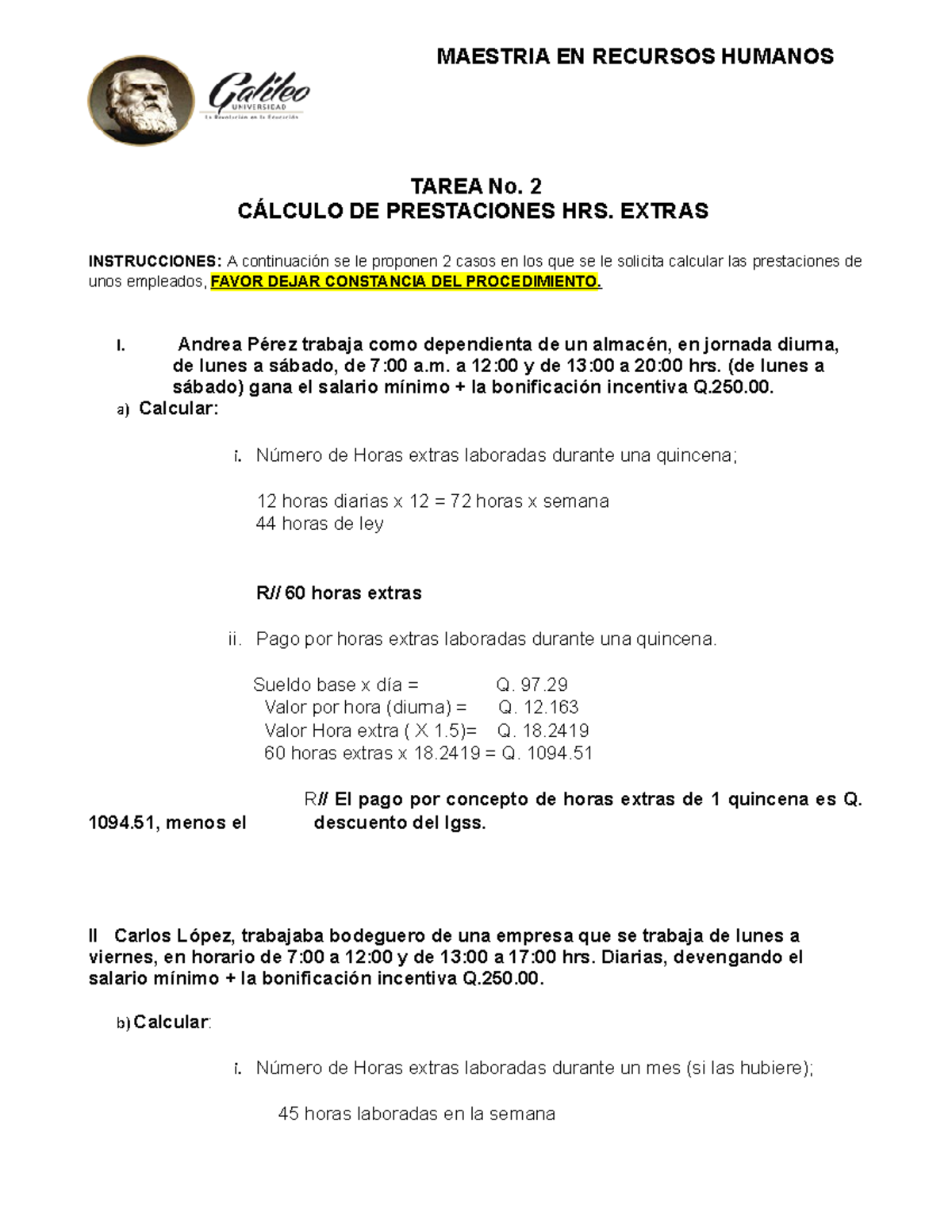Tarea No - Articulos de la constitución - MAESTRIA EN RECURSOS HUMANOS ...