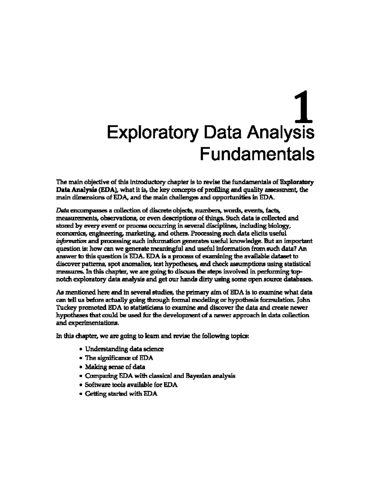 EDA Unit 1 - Foreign author book - Exploratory Data Analysis - Studocu