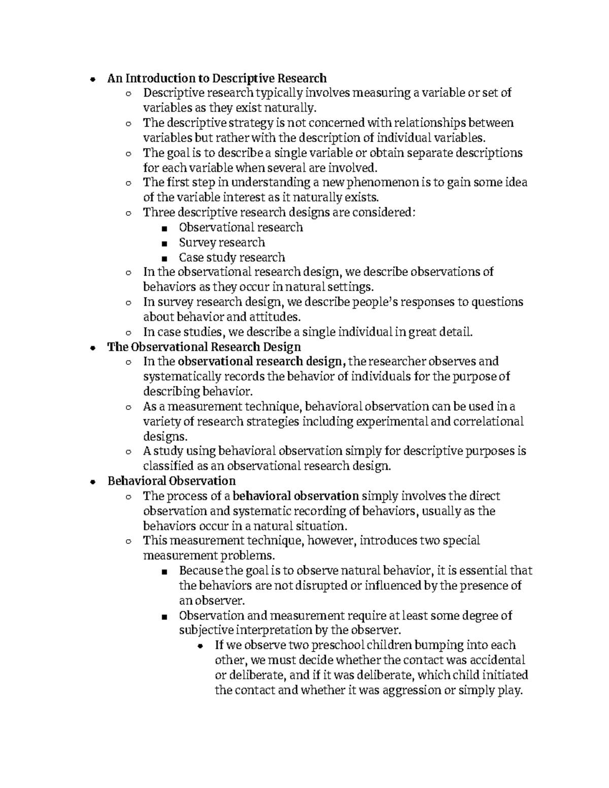 Chapter 13 The Descriptive Research Strategy - ** An Intũoduction to ...