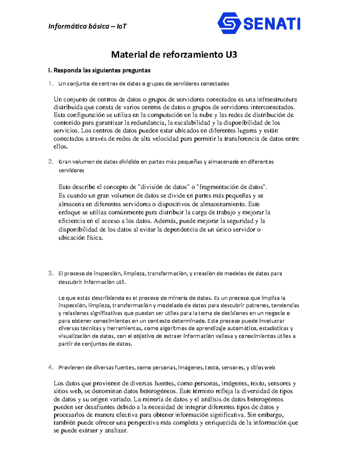 Material de Reforzamiento U3 - Informática básica – IoT Material de ...