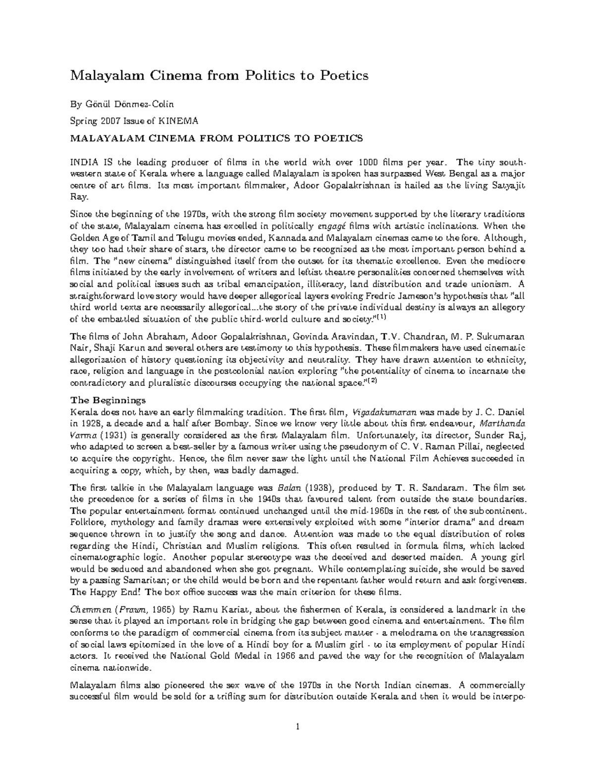 1172-Article Text-2720-1-2-2019 0430 - Malayalam Cinema from Politics ...