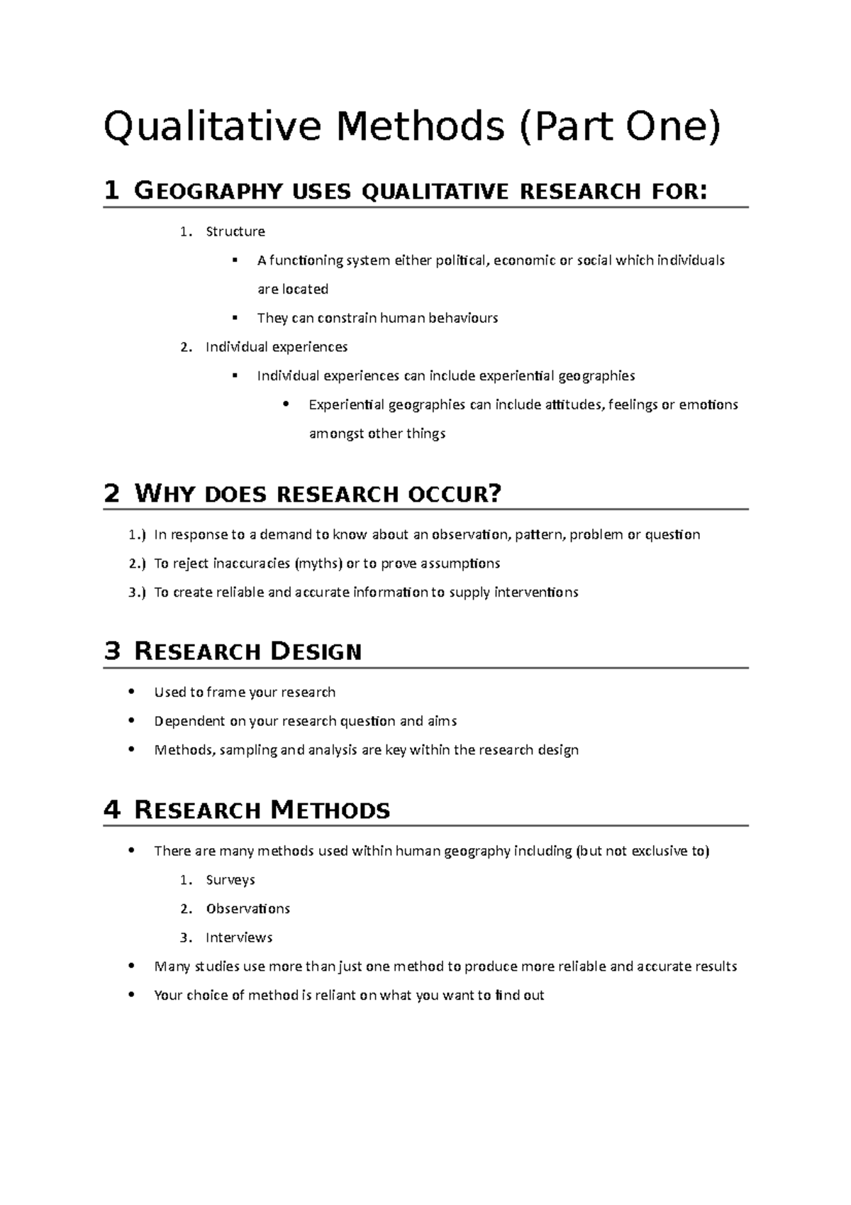 Qualitative Geography at Calvin Hartnett blog