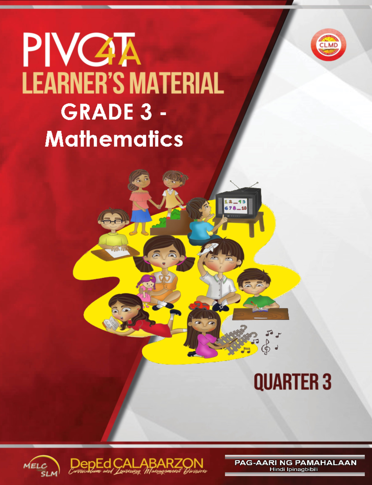 Math3Q3F Use It For Grade 3 Students GRADE 3 Mathematics PIVOT 4A