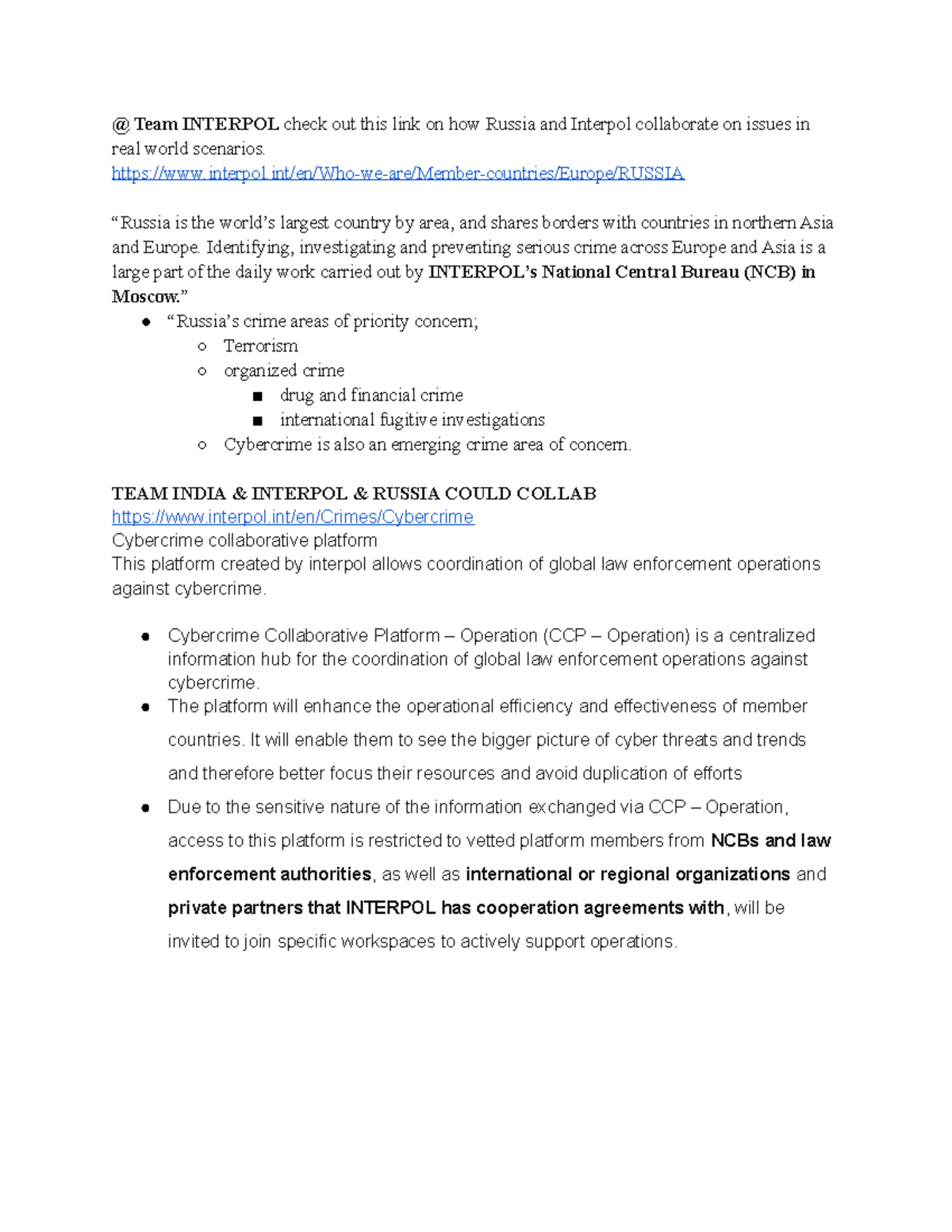 IT F20 2nd Practice Sim (Class) DONE - @ Team INTERPOL check out this ...
