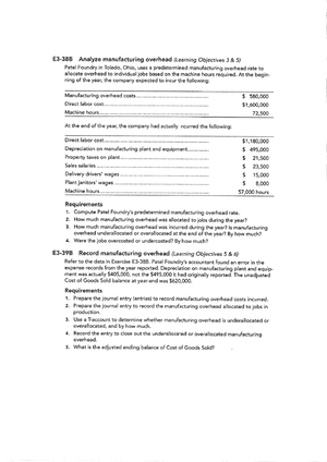 Accounting Prompt - Highland Malt - Accounting Project: Highland Malt ...