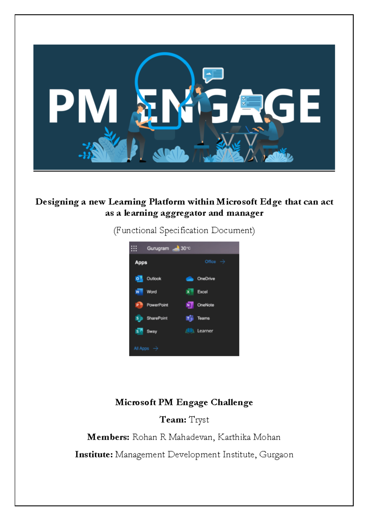Microsoft PM Engage - Designing a new Learning Platform within ...