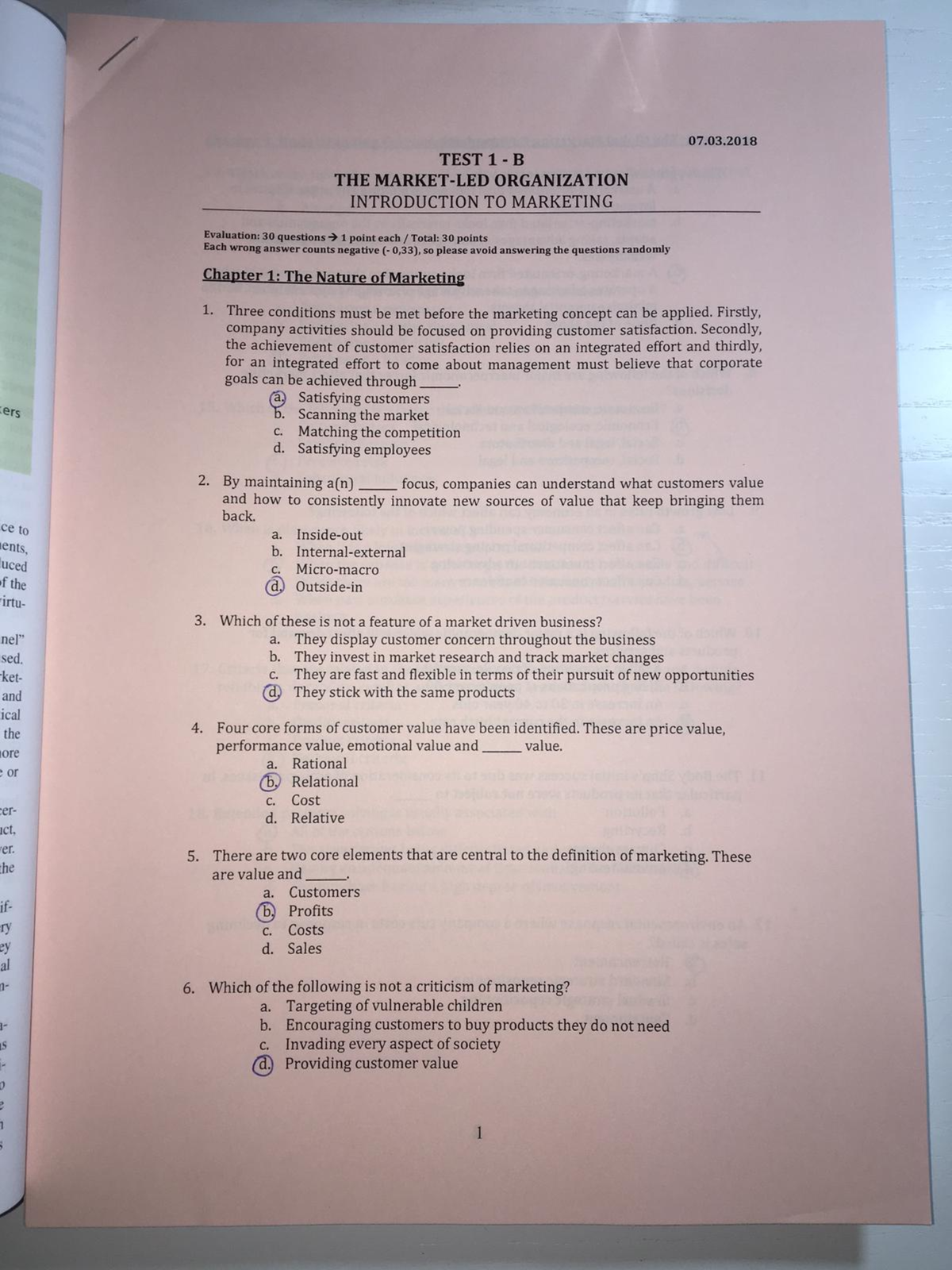 Test Samples - Introduction to Marketing - Historia Universal desde ...