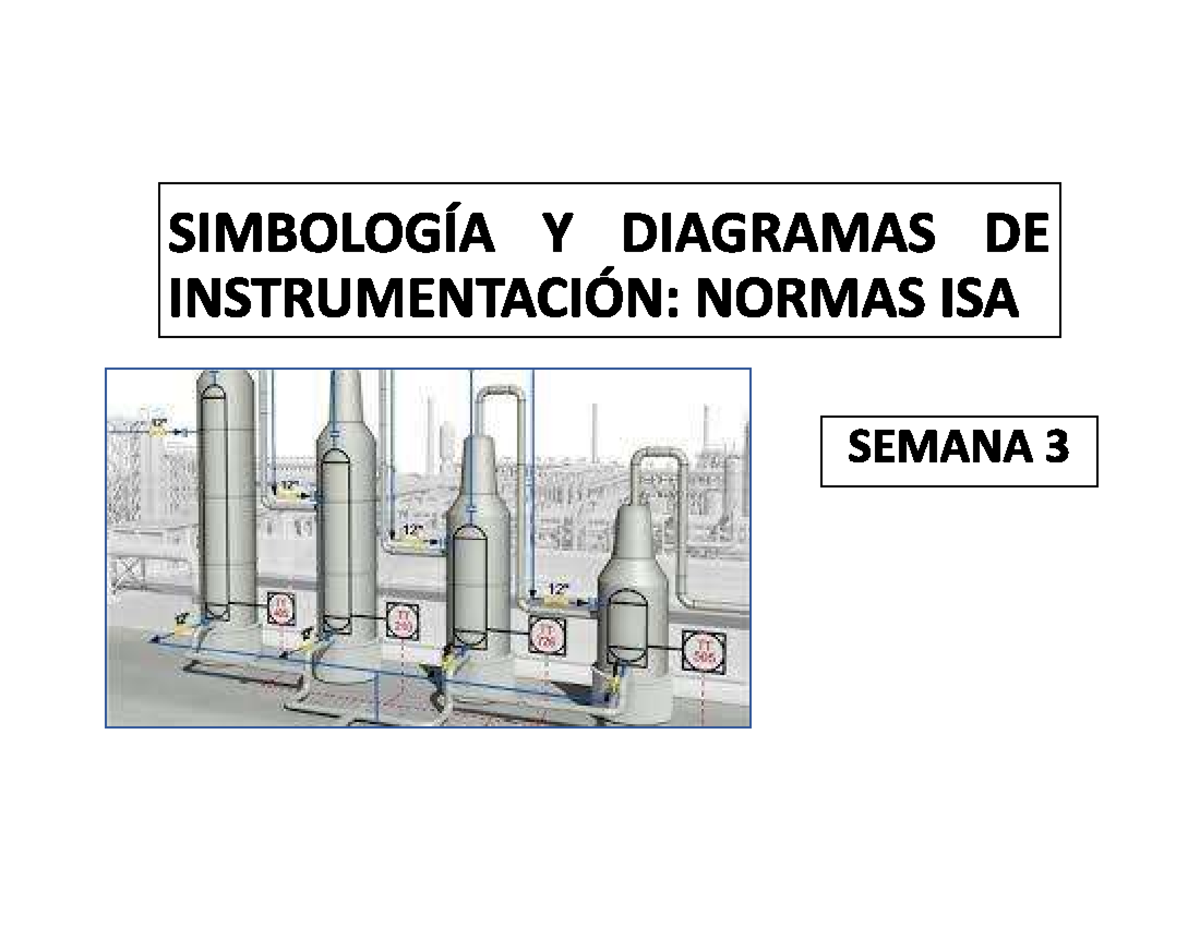 Normas y simbolos - SIMBOLOGÍA Y DIAGRAMAS DE INSTRUMENTACIÓN: NORMAS ...