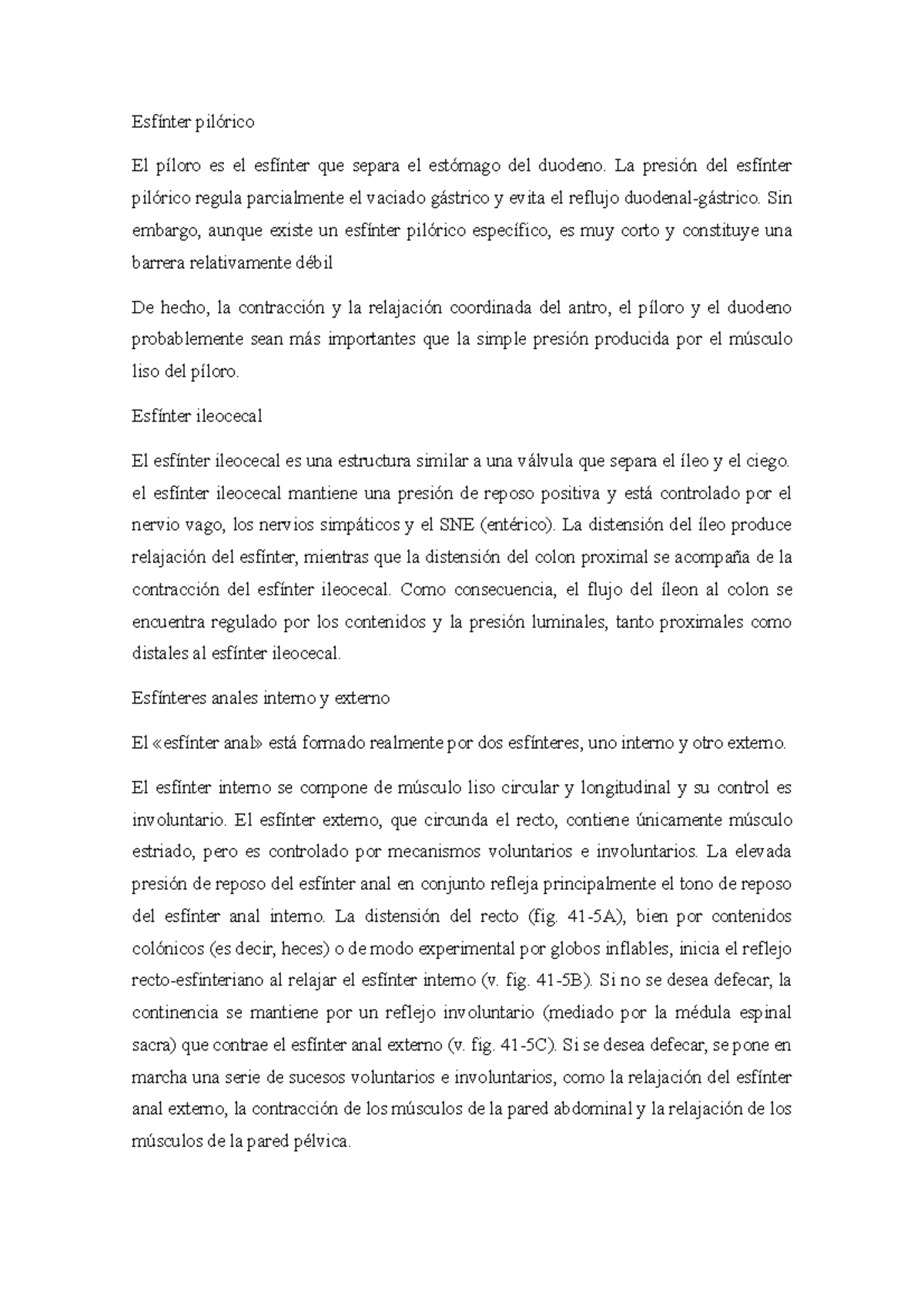 Esfínter pilórico - Practicas - Esfínter pilórico El píloro es el ...