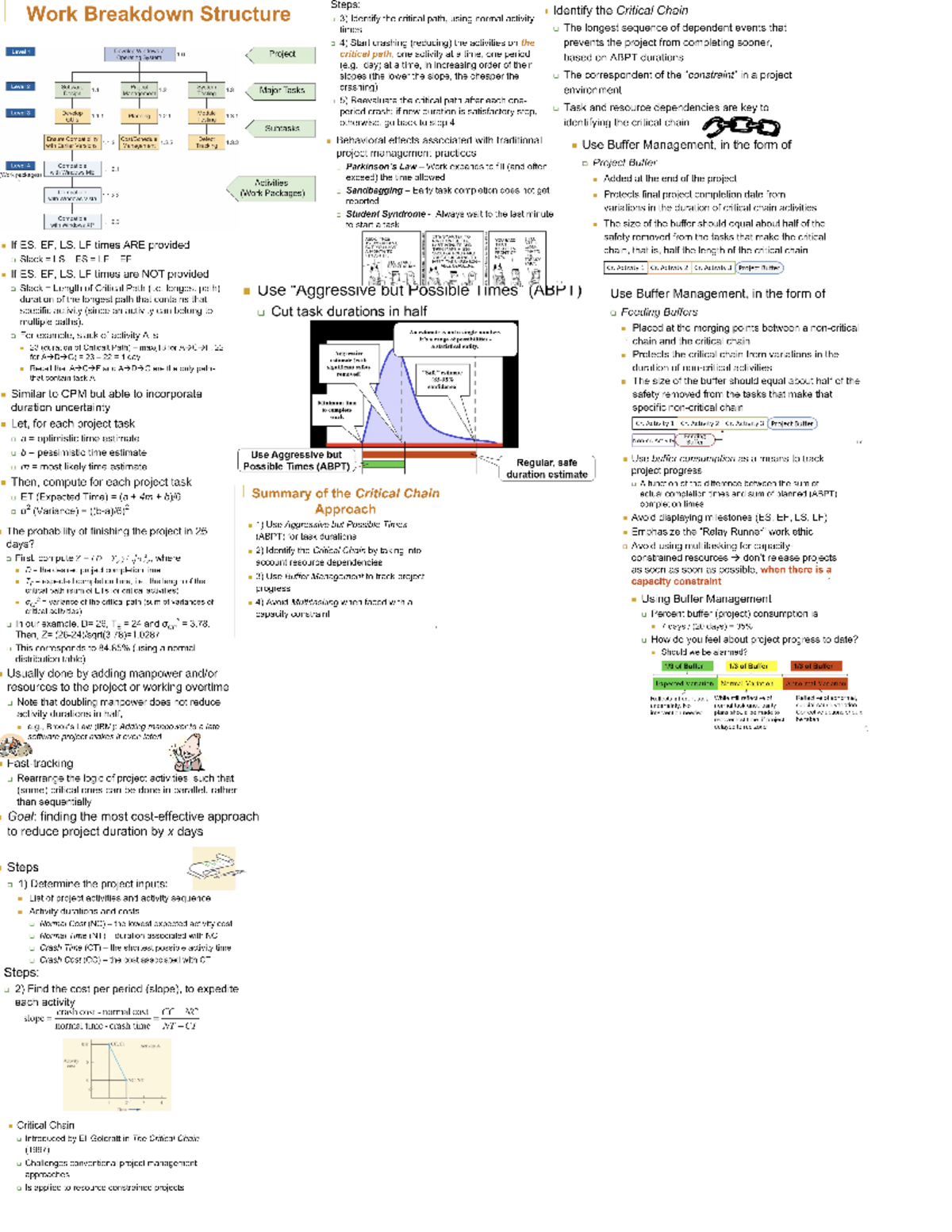 Cheatsheet - Cheat sheet for final exam - BUAD 342 - Studocu