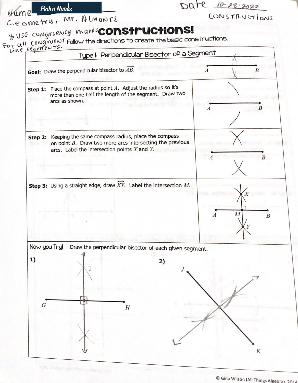 Constructions Activity 2 - Studocu