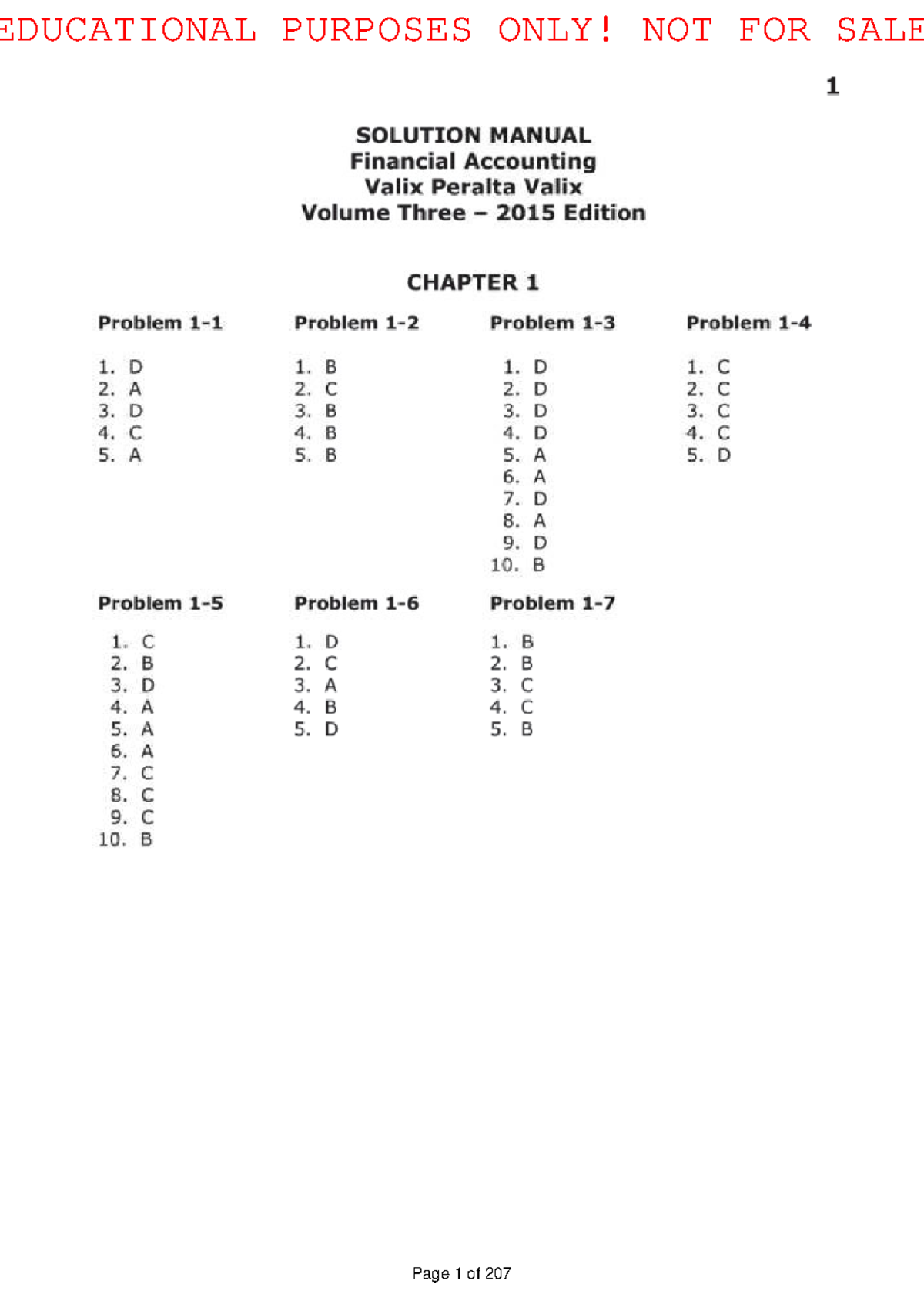 IA VOL 3 Valix 2019 ( Answer KEY) - BS Accountancy - Studocu