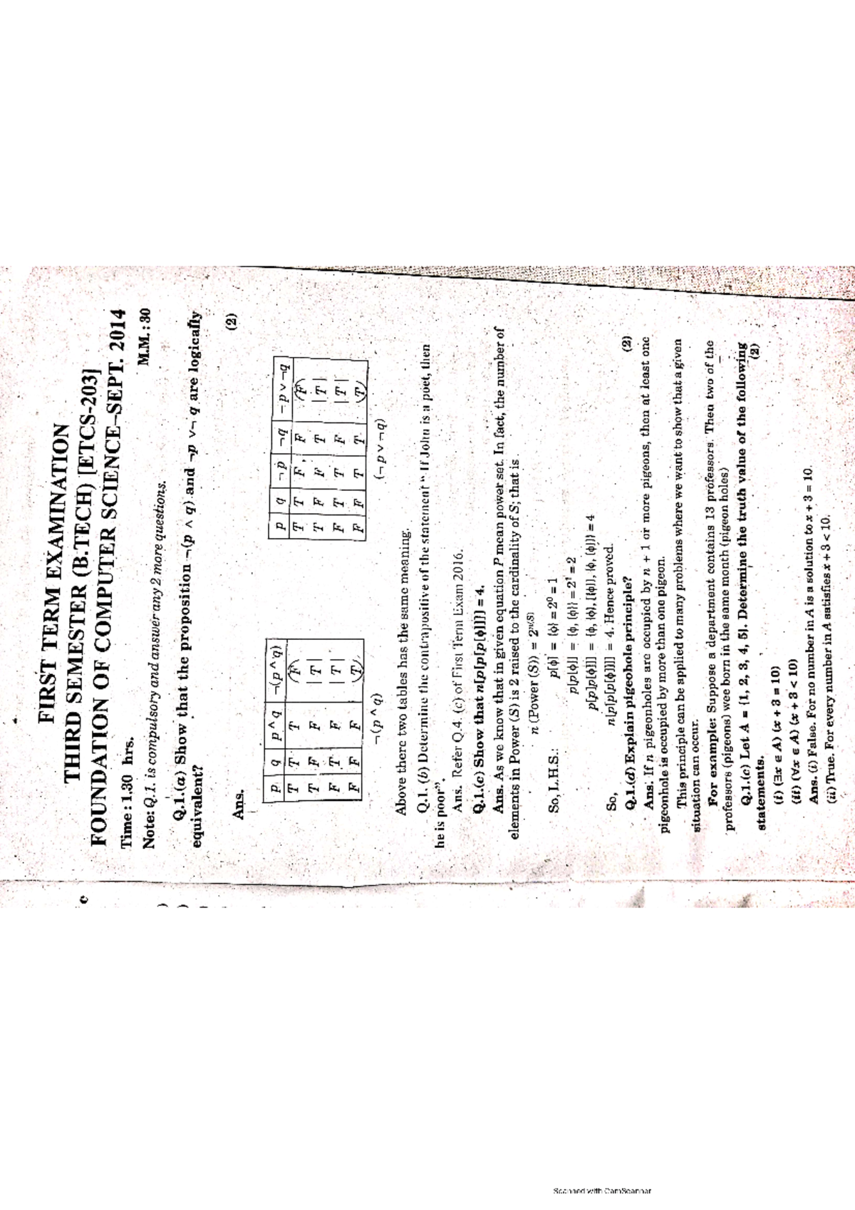 Discrete mathematics Akash - Computer Science & Engineering - Studocu