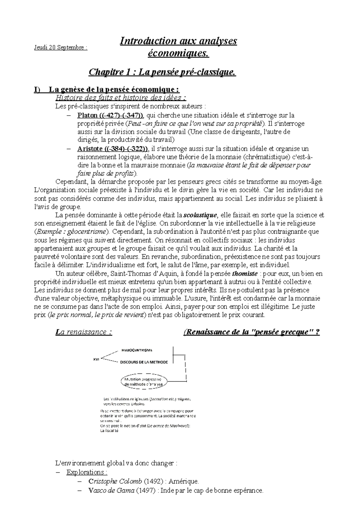 Introduction à l'analyse économique partie 1 - Introduction aux ...
