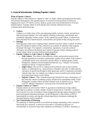 BK— Analysis Understanding Popular Culture (John Fiske) - In his book ...