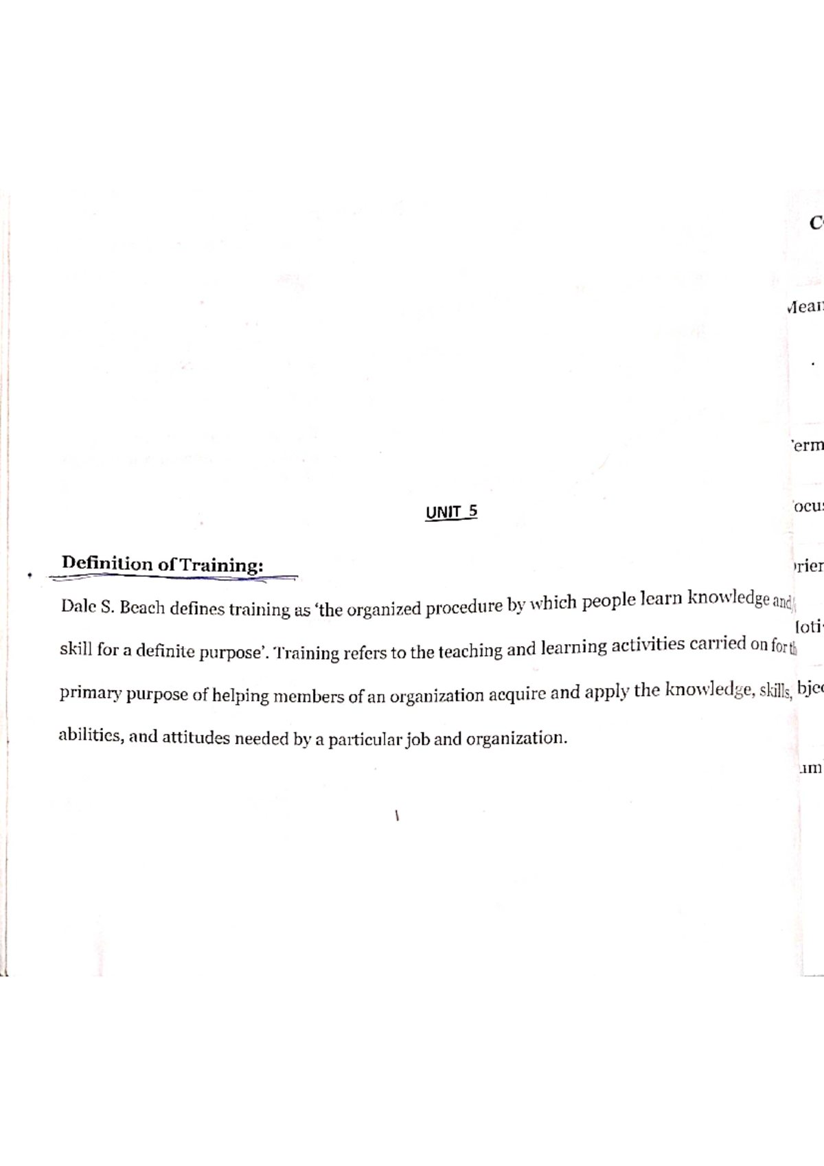 HRD unit 5 - Business Administration - Studocu