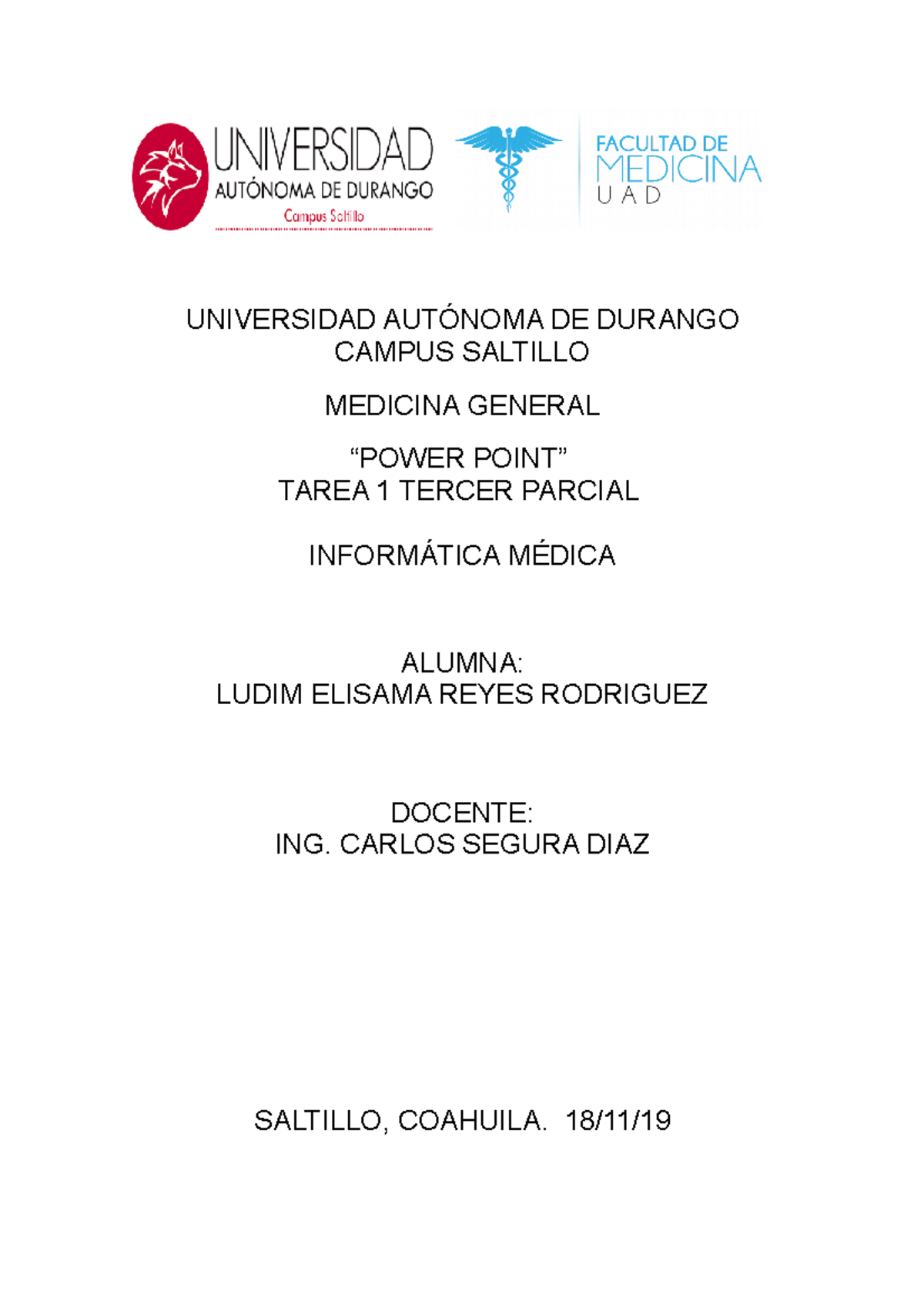 Power point info - Apuntes 1-2 - UNIVERSIDAD AUTÓNOMA DE DURANGO CAMPUS ...