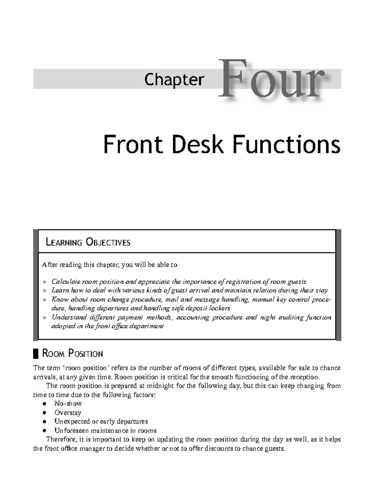 Professional Hotel Front Office Management-29 - - Studocu