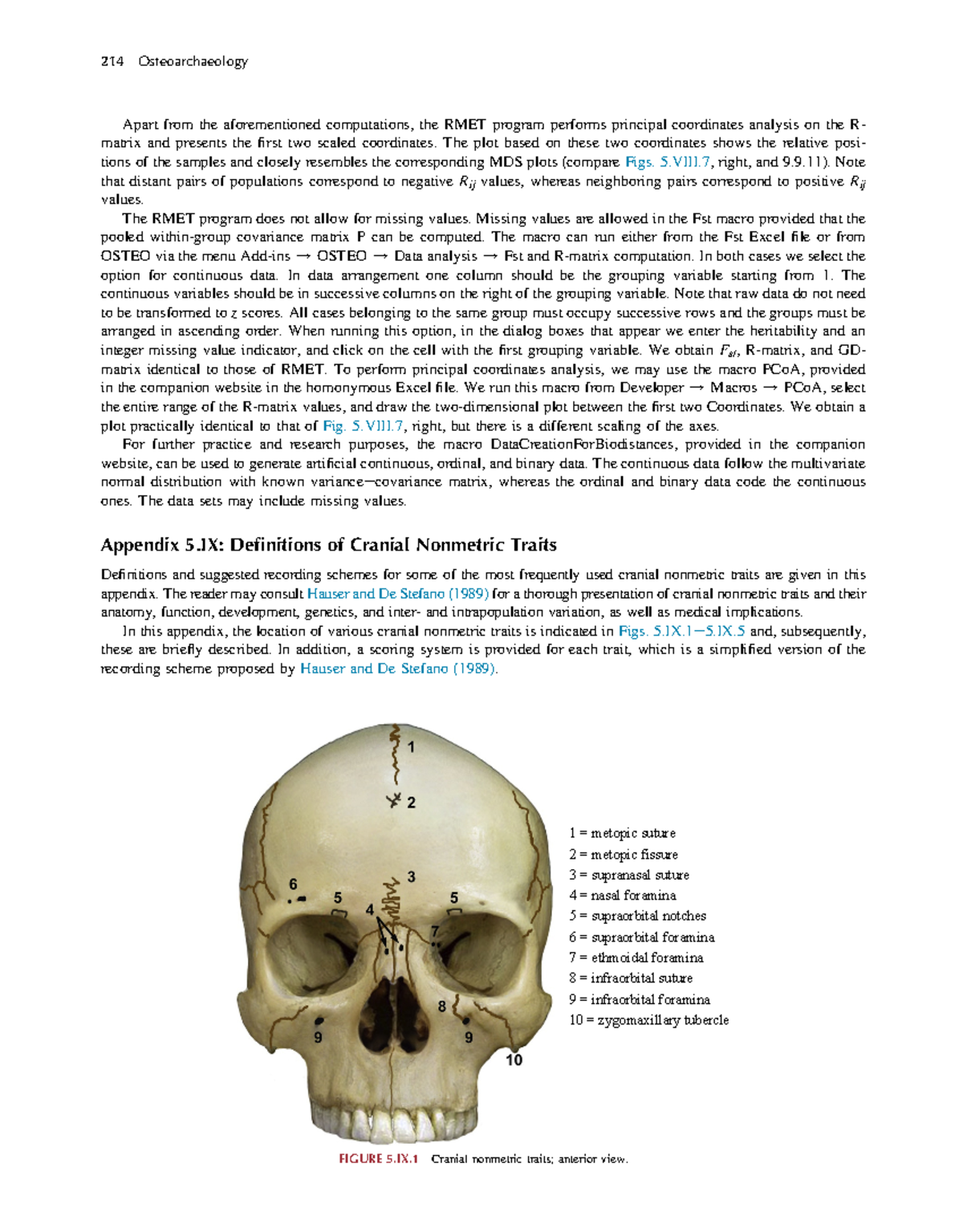 Osteoarchaeology . A Guide to the Macroscopic Study of Human Skeletal ...