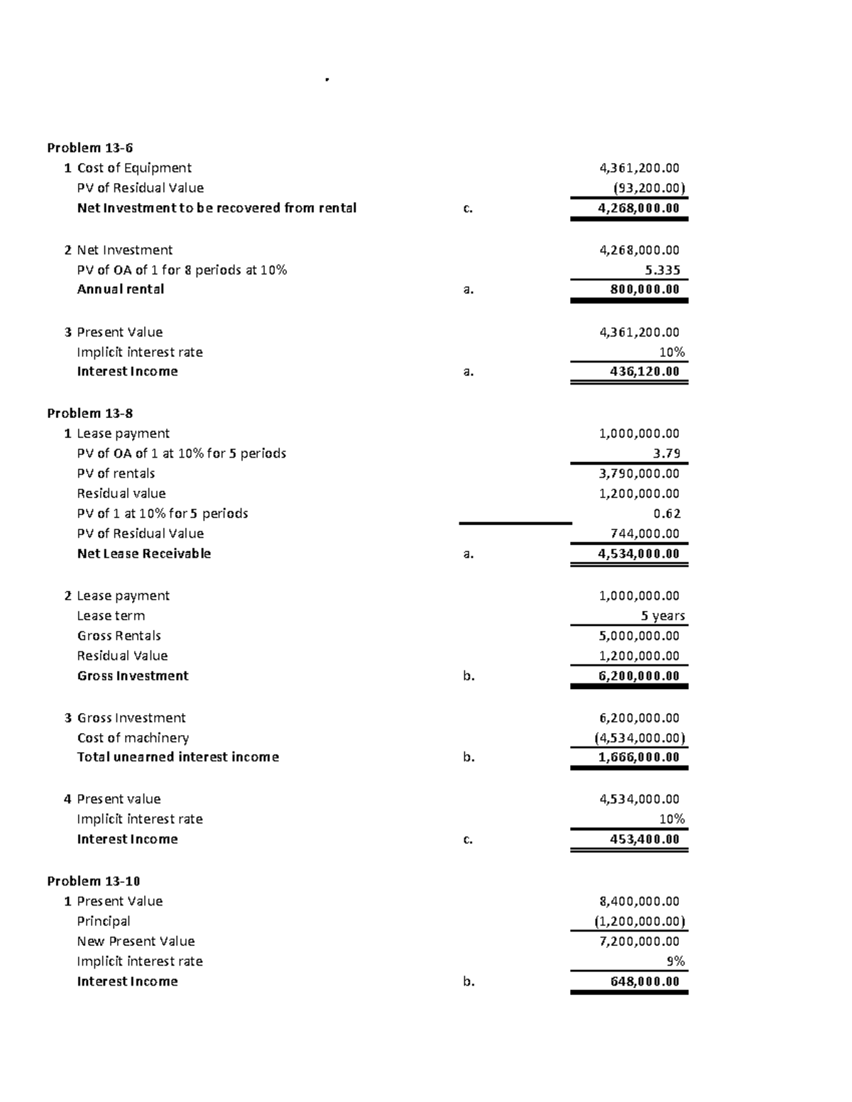 Exercise 3 Intermediate Accounting 3 Valix - 1 Cost of Equipment ...