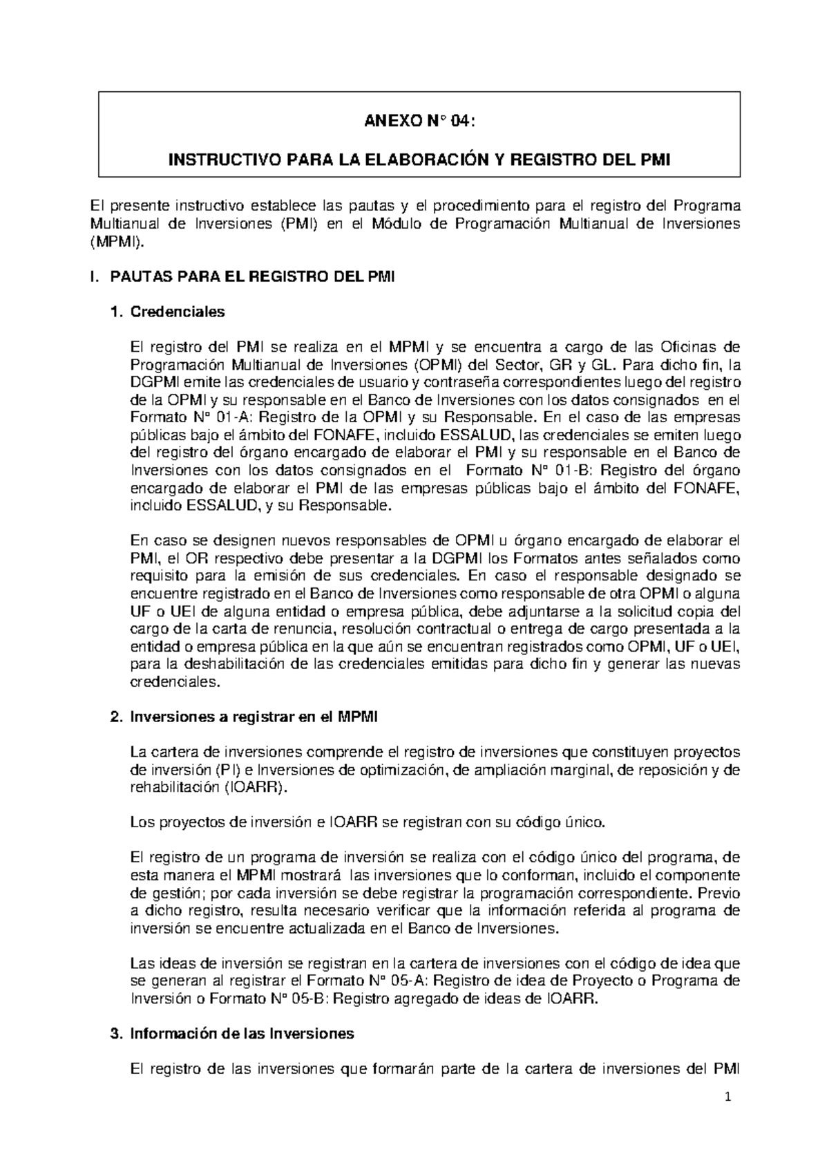Anexo 4 directiva 001 2019 EF6301 - El presente instructivo establece ...