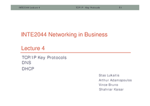 Lab Task 1B - Assignment 1 for Lab tasks - Lab Task 1B Network Configuration 1. Correct IP ...