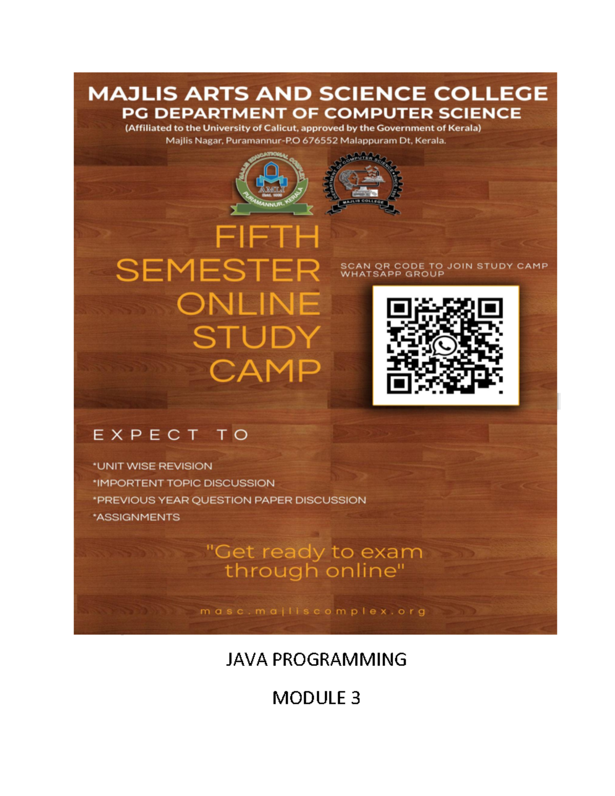 Java Module 3 Important Questions And Answers Java Module 3 Java Programming Module 3 1