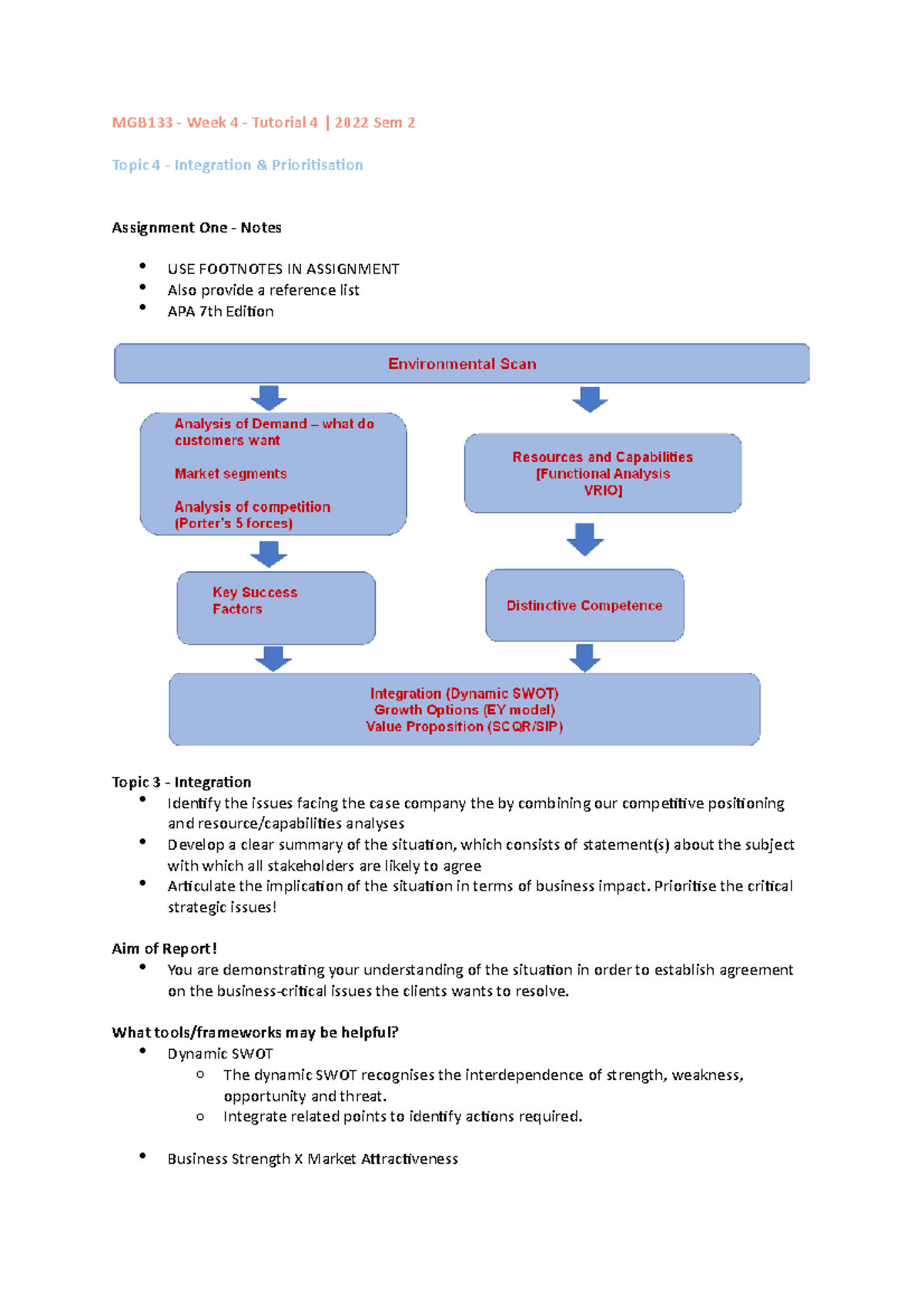 MGB133 Week 4 Tutorial - MGB133 - Week 4 - Tutorial 4 | 2022 Sem 2 ...