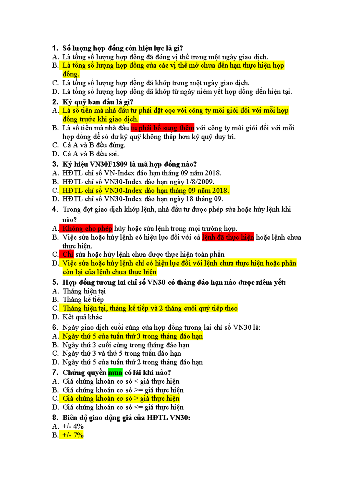 Ttckps-KN - Easy to learn - Số lượng hợp đồng còn hiệu lực là gì? A. Là tổng số lượng hợp đồng ...
