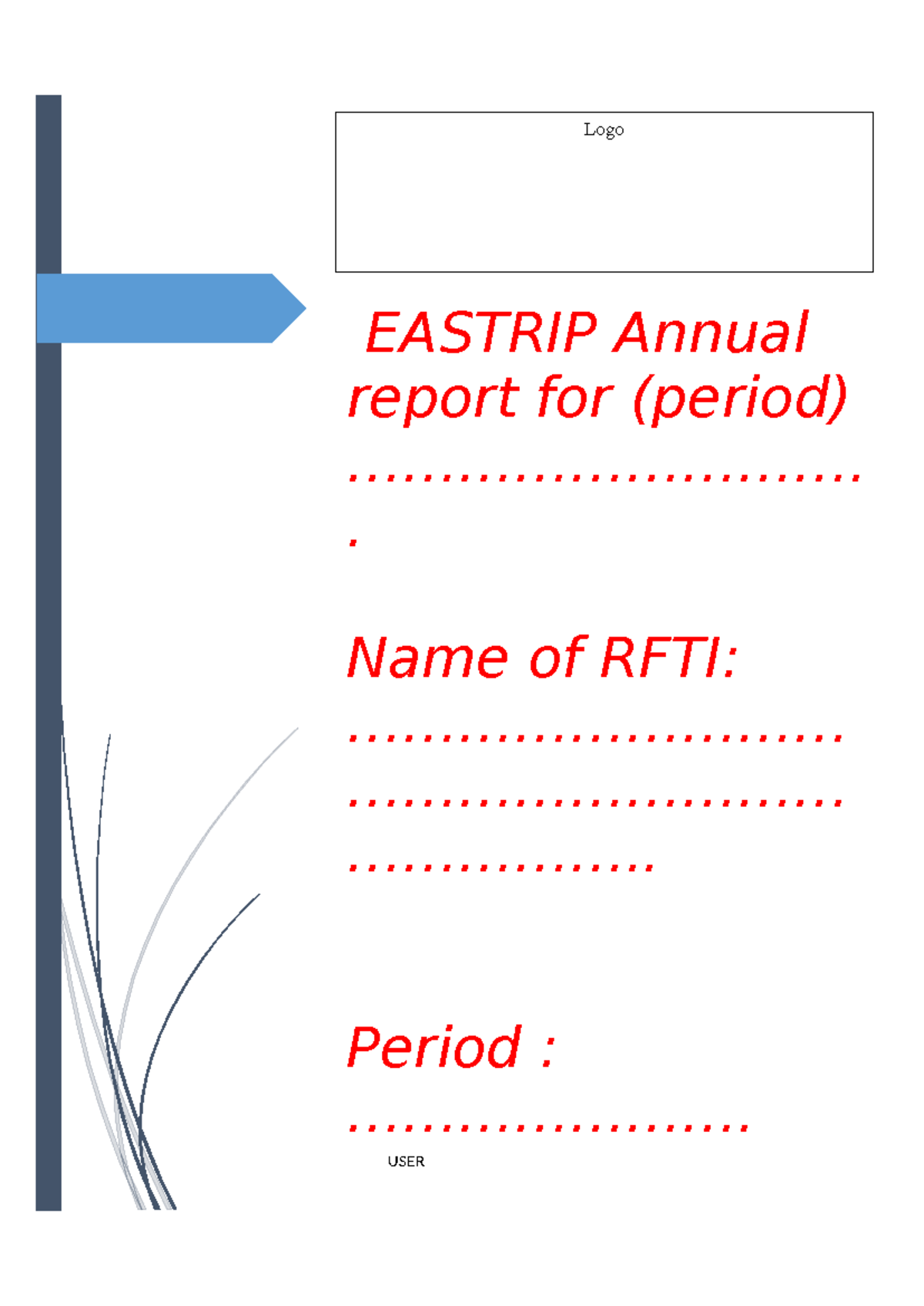 Eastrip Template for WB Mission Sept 2023 - EASTRIP Annual report for ...