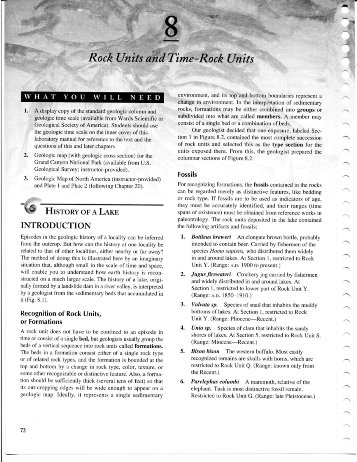 Chapter 8 Rock Units and Time-Rock Units-1 - Estratigrafia - Studocu