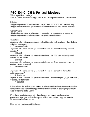 Module 5 Questions and Answers - Anna Akins PSC 101- Peck 22 September ...