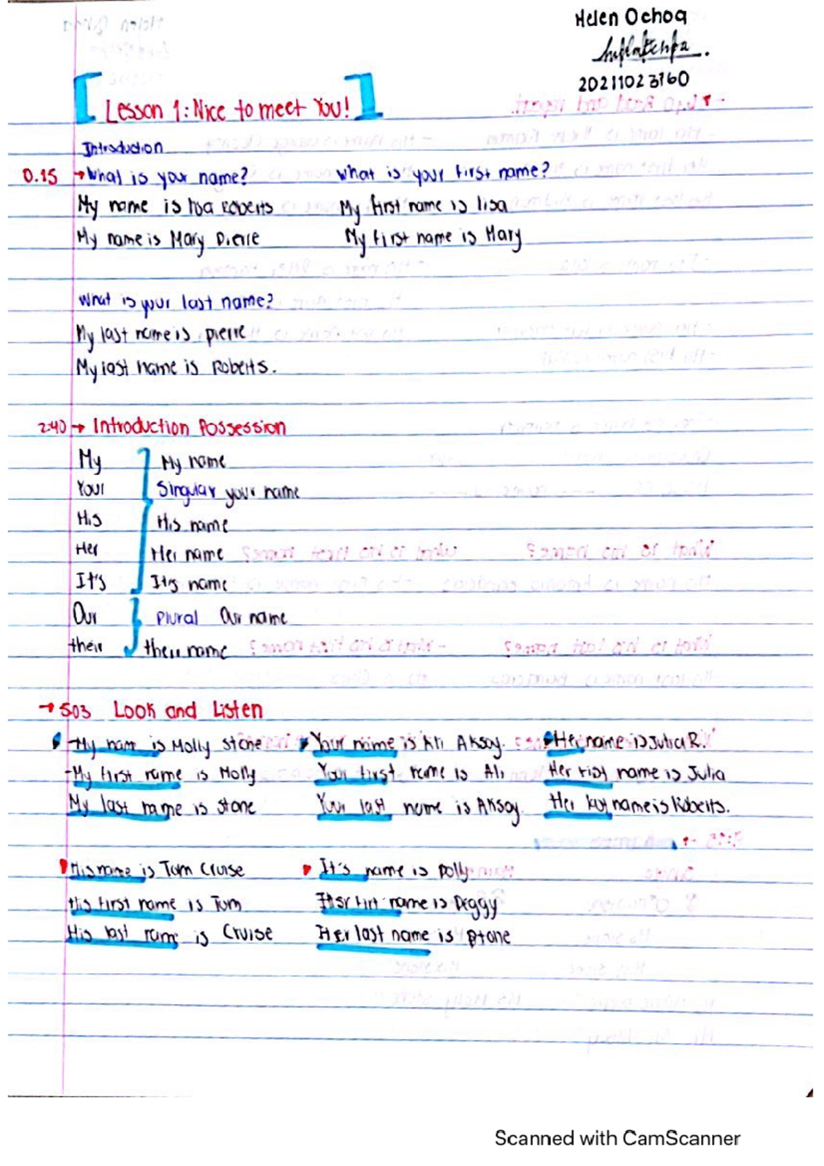 Videos inglés 1 - mas molt Helen Ochoa hiplatenpa 20211023160 Lesson 1 ...