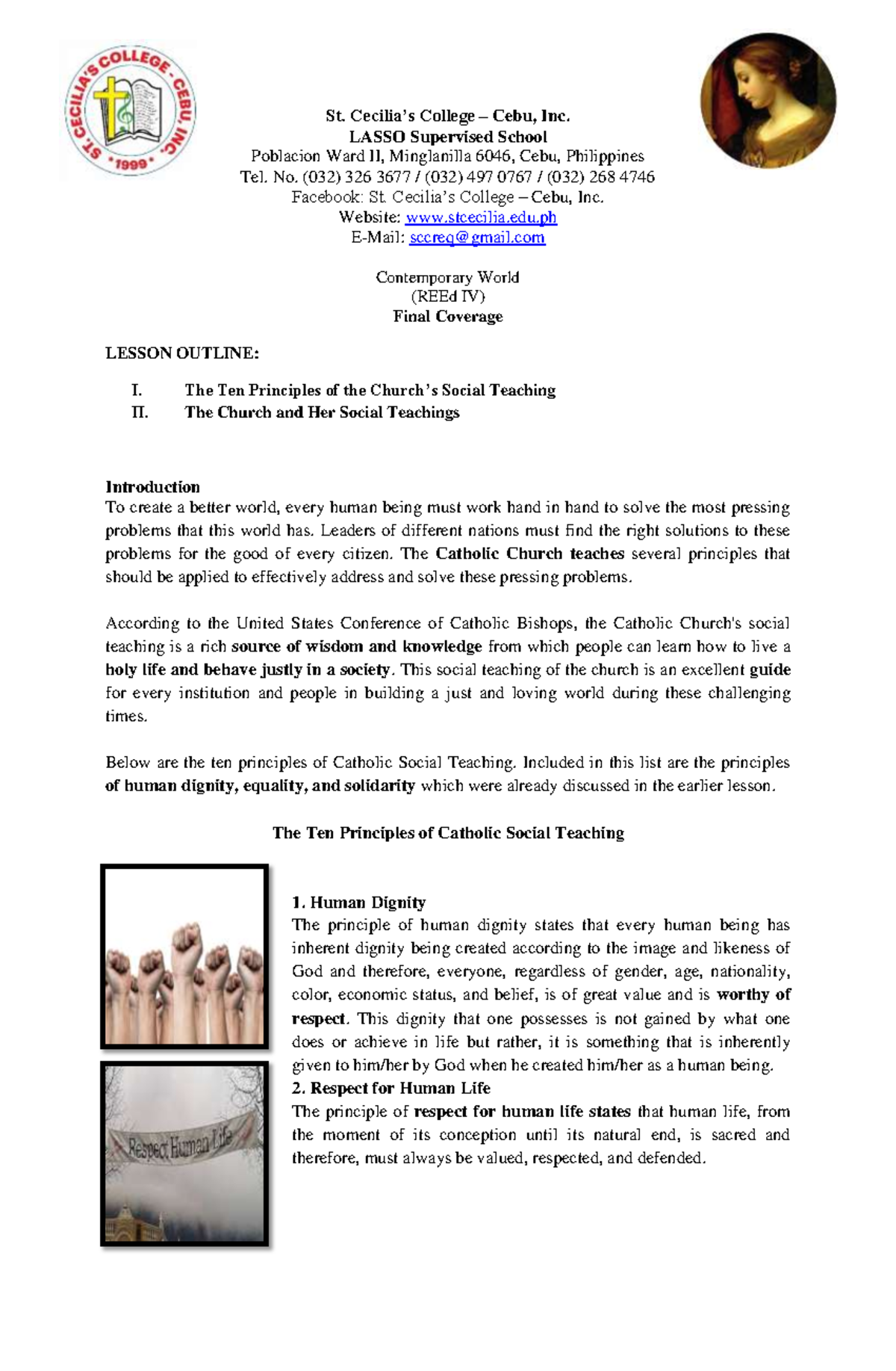 REED-4-PART-1 - useful - St. Cecilia’s College – Cebu, Inc. LASSO ...