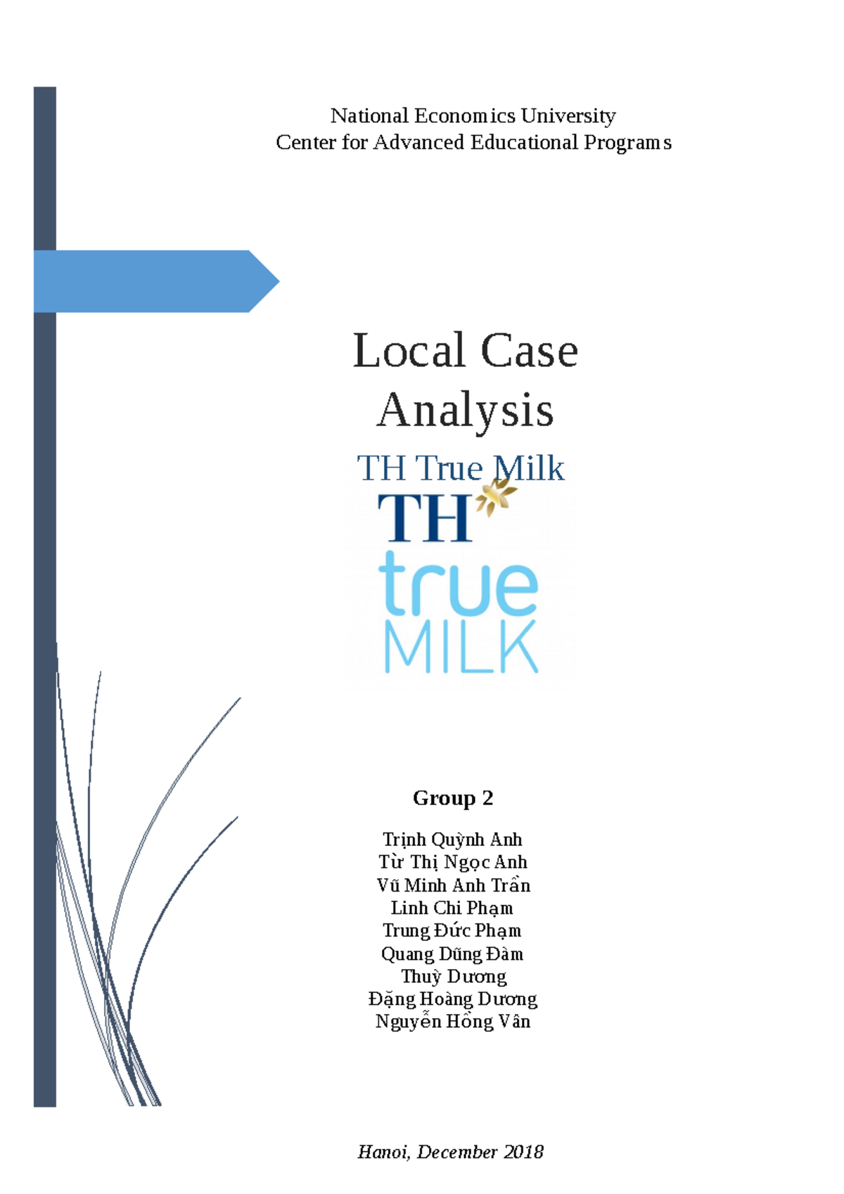 Group 2 Local Case - hihi - National Economics University Center for ...