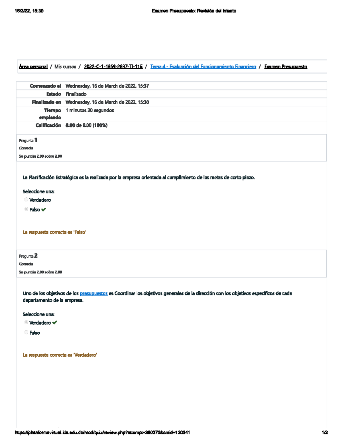 Presupuesto - jjdjd - Fundamento de desarrollo - Studocu