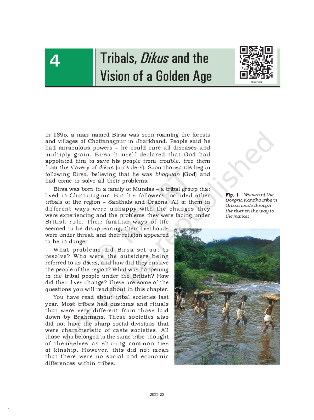 Hess204 - important - 39 Tribals, Dikus and the Vision of a Golden Age 4 In 1895, a man named ...