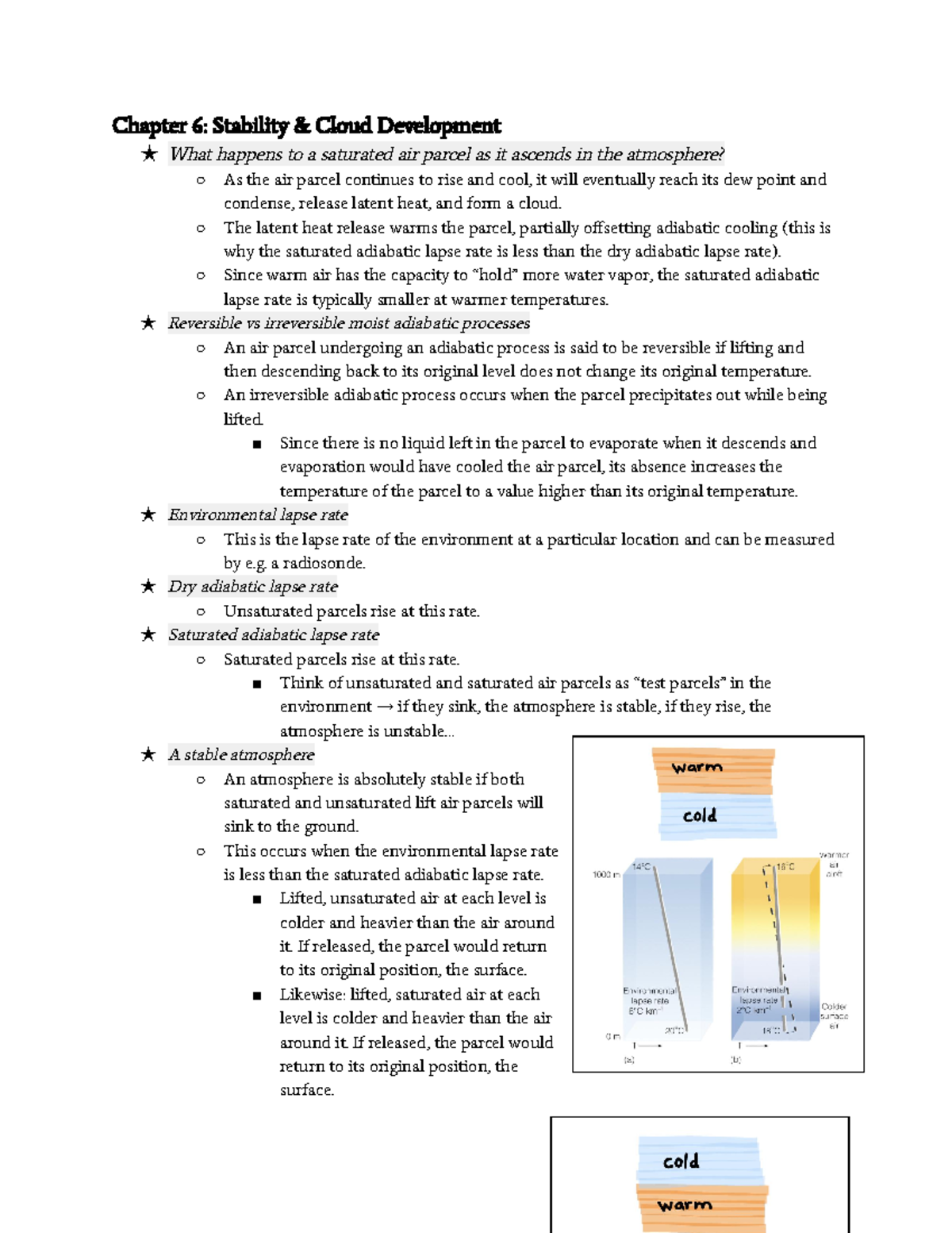 Intro to Atmospheric Science Final Review Study Guide Chapters 6-11 ...