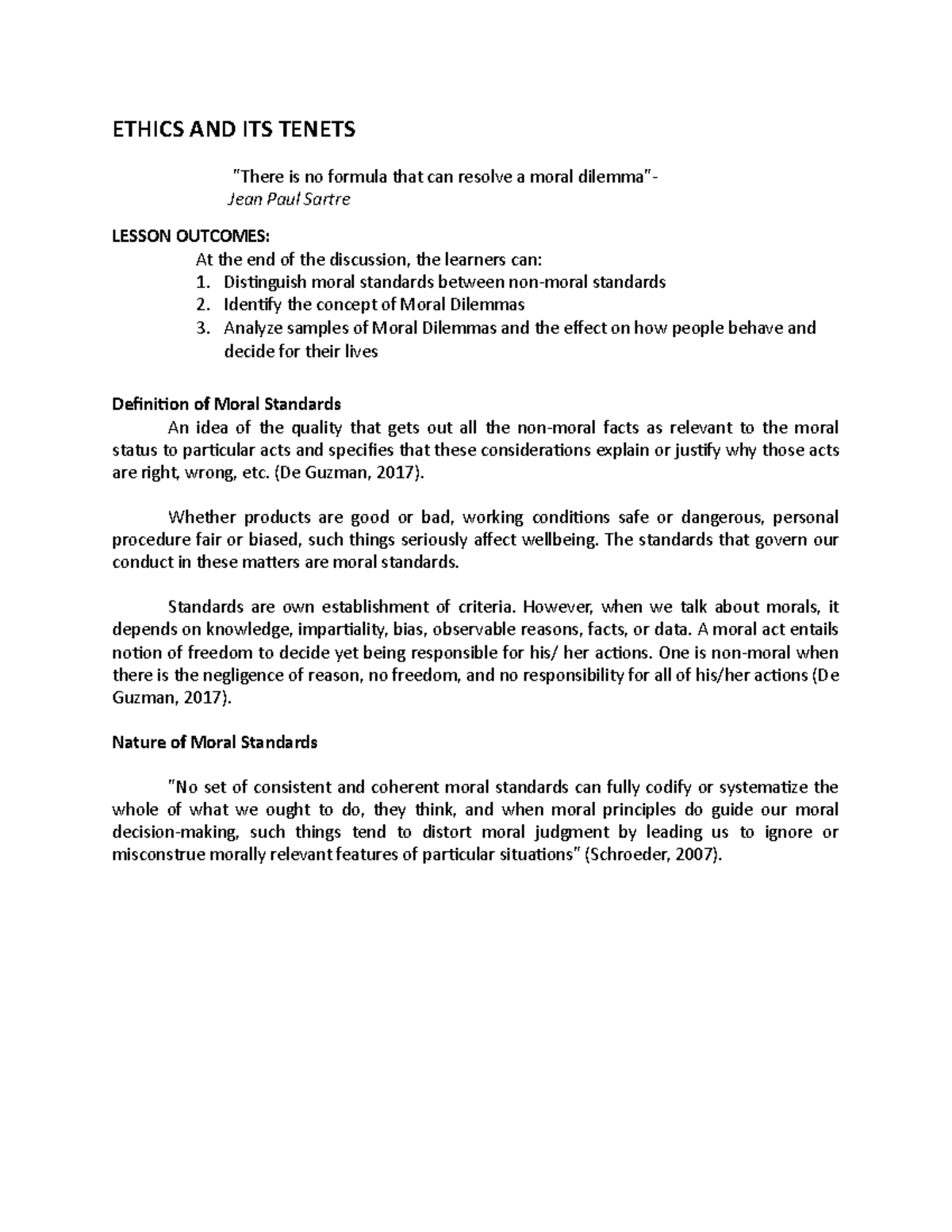 Ethics Topic 1 - THE OWER SIEHJADS FJKJLAJSDF JE JJEH AS JEJ AHJSH JDHF ...