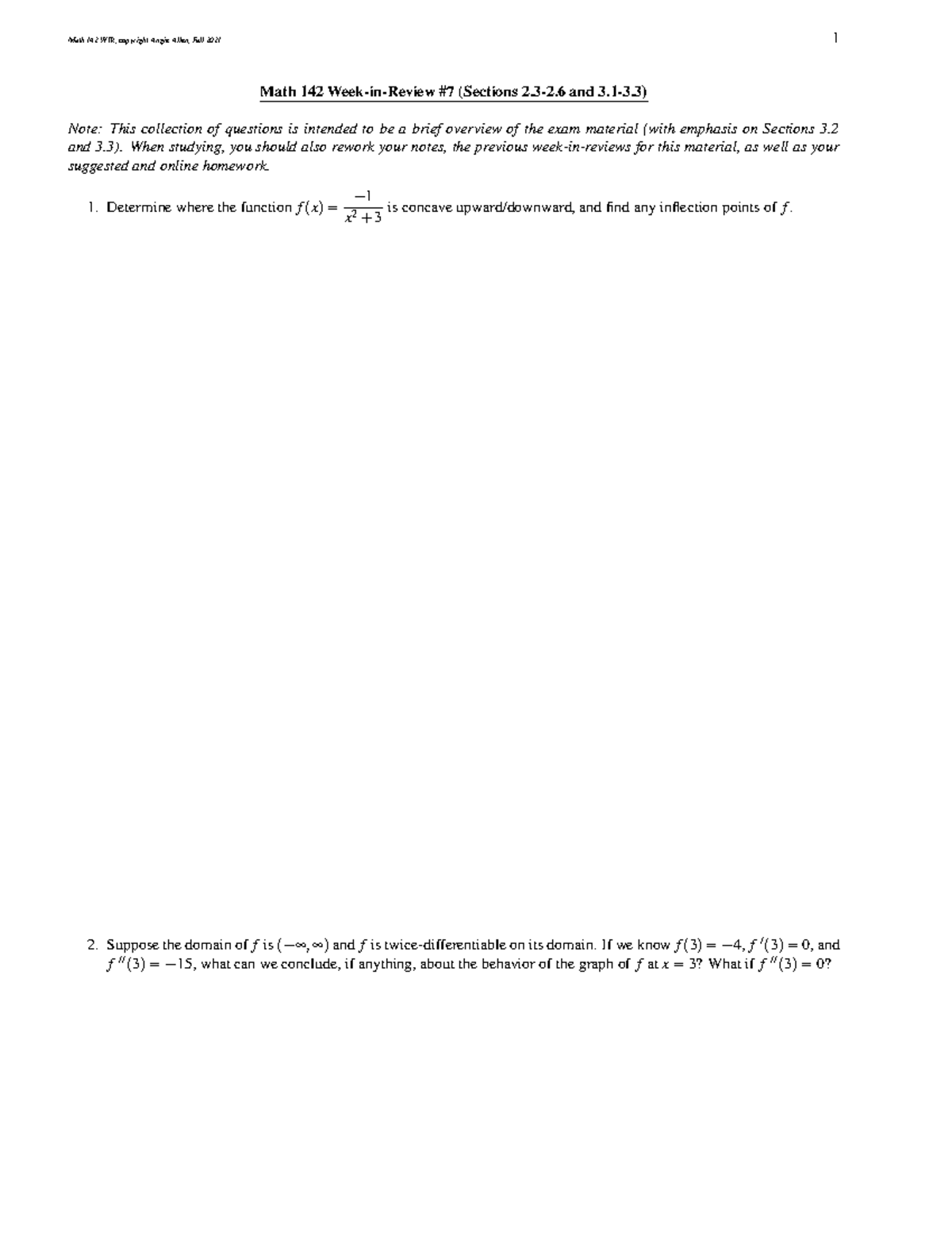 142 21c wir7 - Math 142 Practice Materials Part 4 - Math 142 Week-in ...
