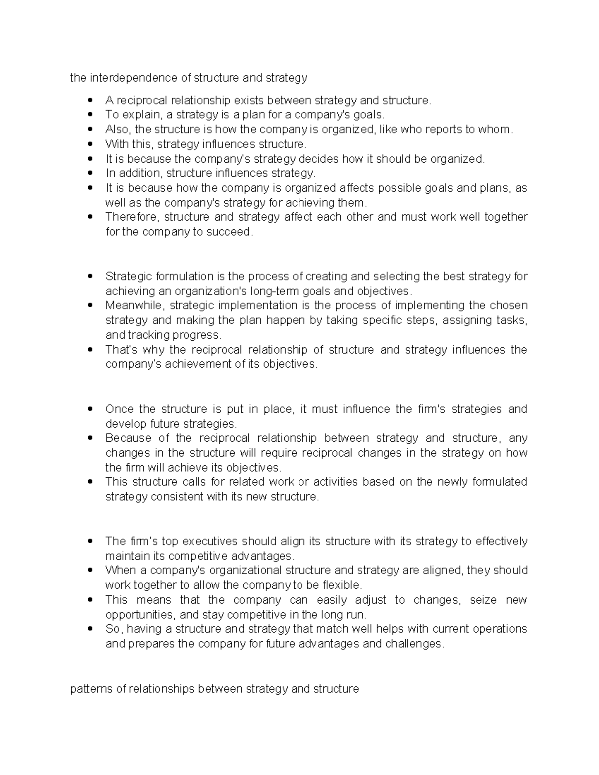 Script reporting - the interdependence of structure and strategy A ...