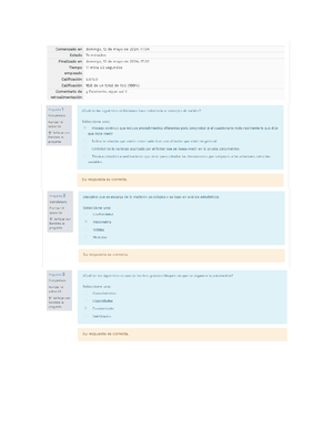 Pruebas psicológicas Semana 1 P - Evidencia de aprendizaje 1 Nombre de la materia Pruebas - Studocu