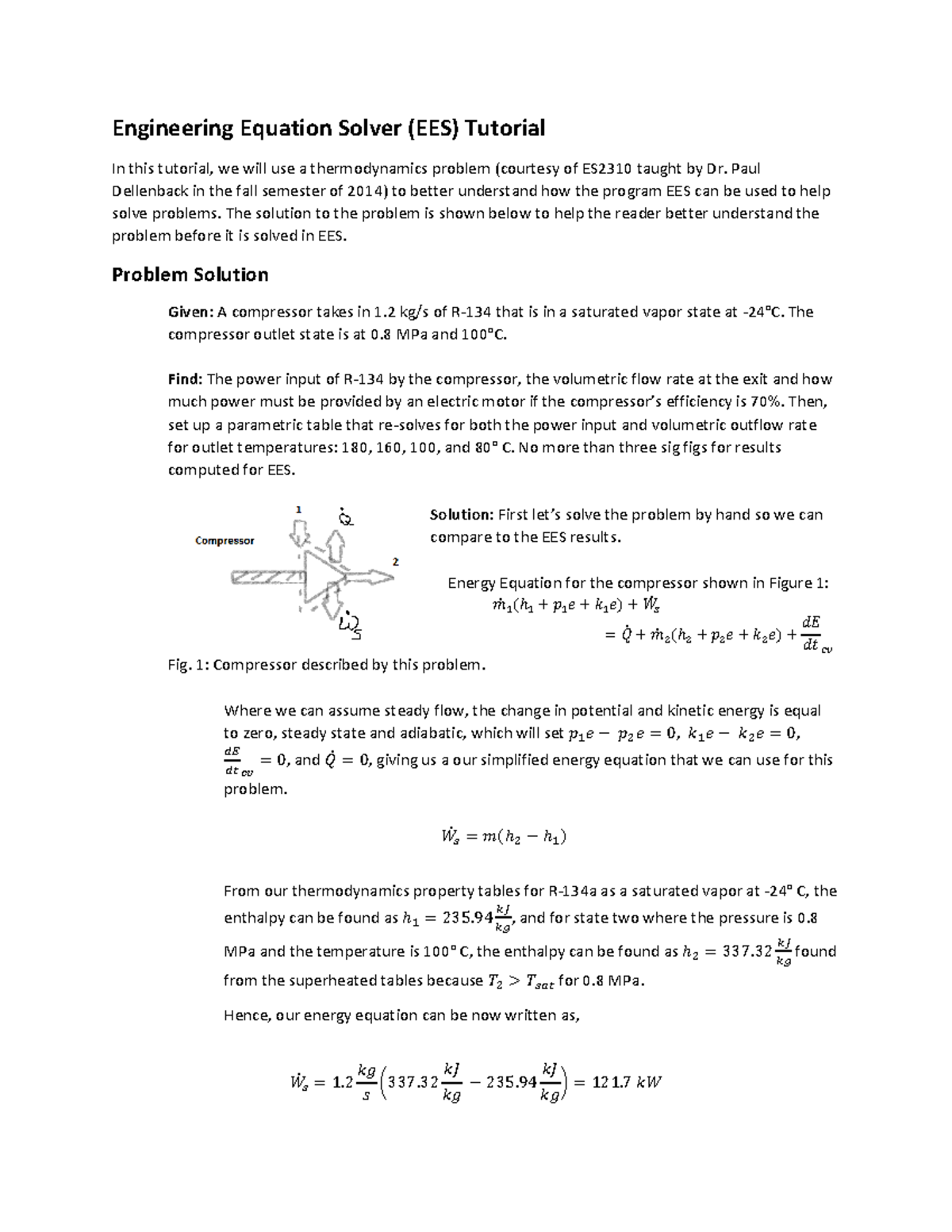 EES Example - dadadasdasdagdfgdfgdfgdfgdgd - Engineering Equation ...