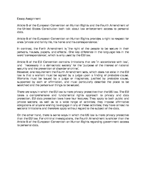 Coppa and the OECD Principles Essay - COPPA and the OECD I. Principles ...